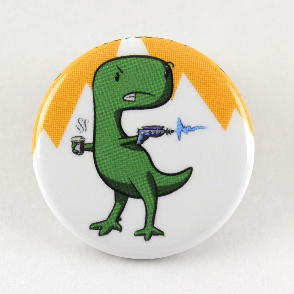 Agent Rex button pin – Never Dot